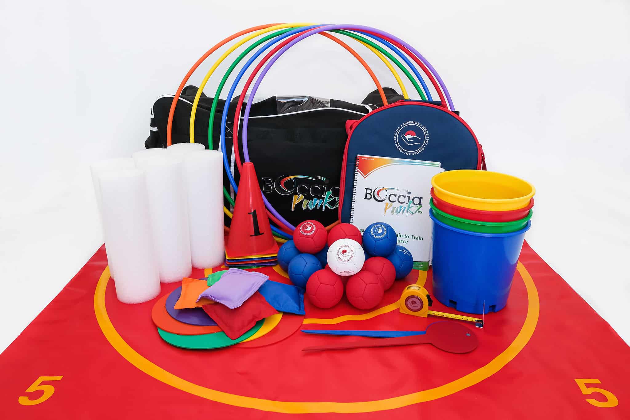 Boccia Punkz Equipment Kit - Ontario Cerebral Palsy Sports Association